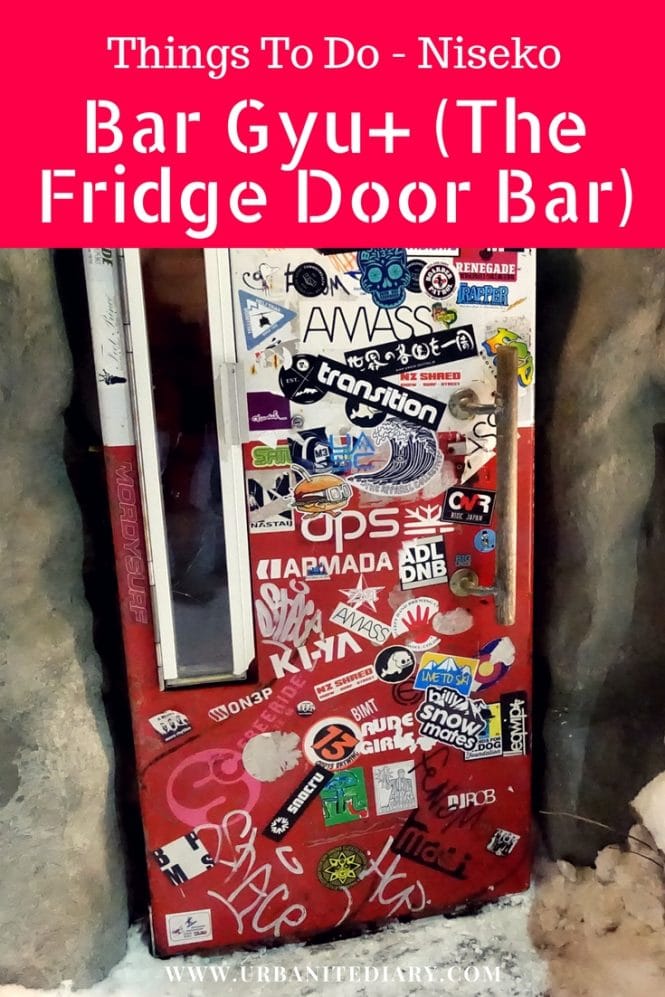 Hokkaido 106 - Bar Gyu+ (a.k.a. The Fridge Door Bar) バーギュータス @ Niseko ...