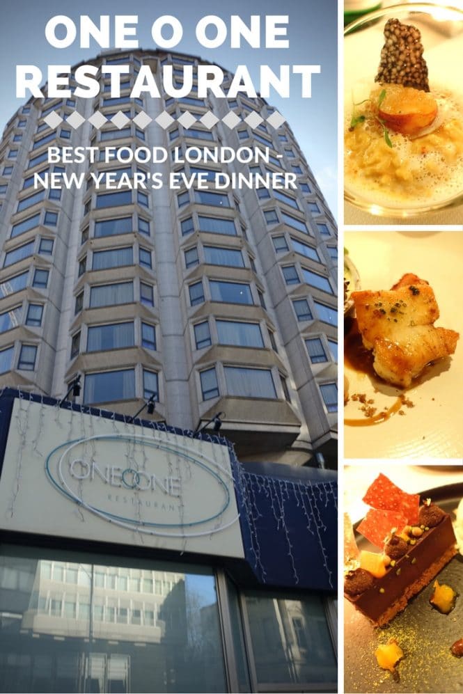 New Year's Eve in London - One O One Restaurant • Sassy Urbanite's Diary